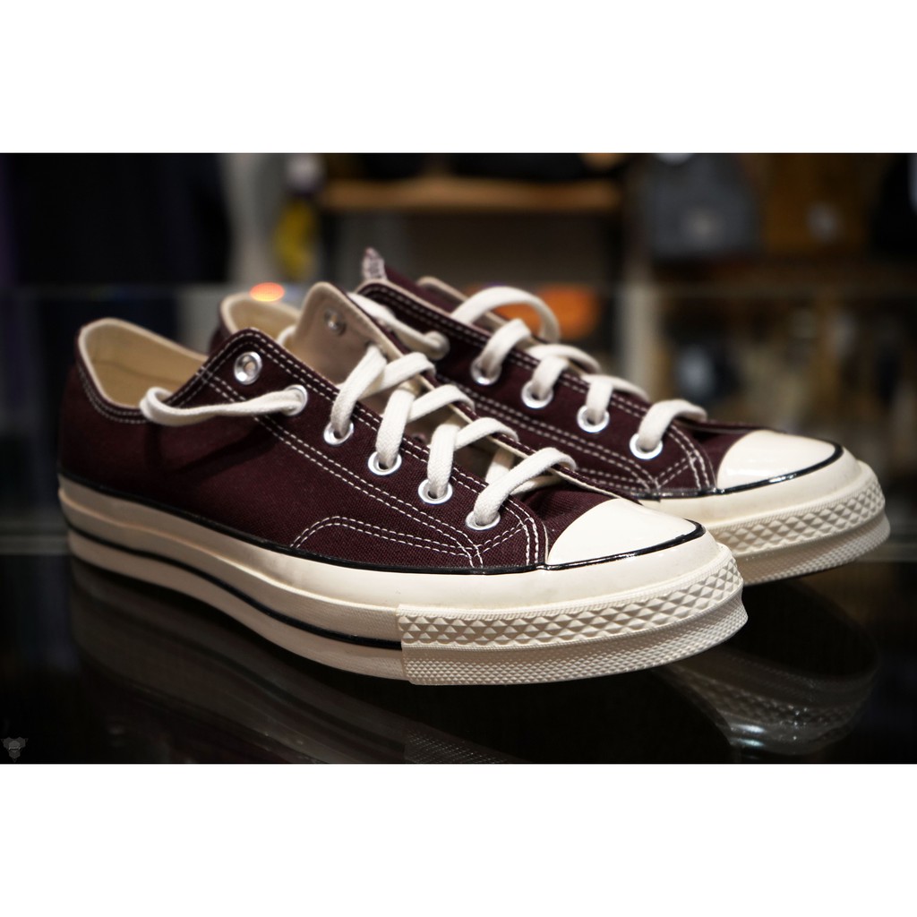 【Geometry】CONVERSE 1970 CHUCK 70s 低筒 帆布鞋 休閒鞋 鞋 鞋子 匡威 酒紅 | 蝦皮購物