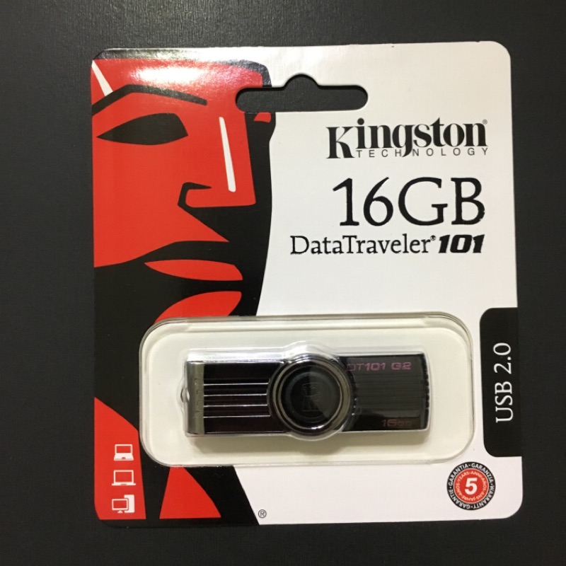 金士頓 16g 隨身碟 Kingston data traveler 101 | 蝦皮購物