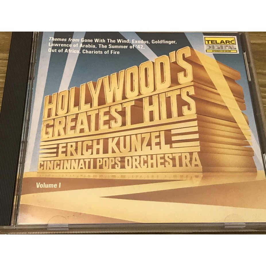 好萊塢電影音樂精選 Hollywood's Greatest Hits 第一集 Vol 1 (美版) TELARC | 蝦皮購物