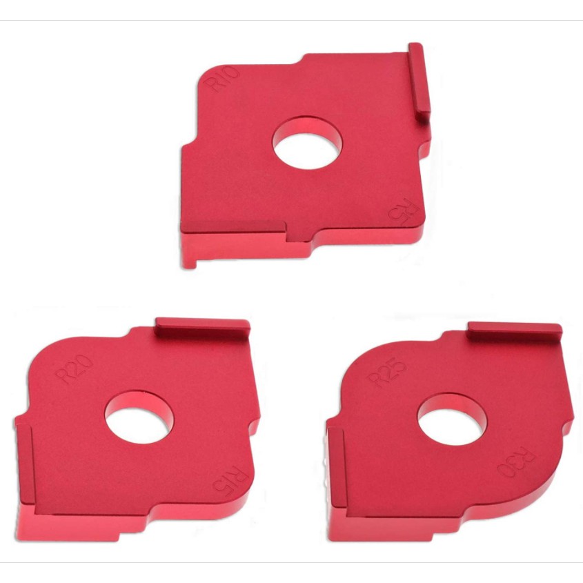 【台灣現貨附發票】修邊導R角治具三件組 圓角模板 R角治具 倒裝圓角模板 圓弧工具 桌角導圓板 路達 修邊機 修邊刀 | 蝦皮購物