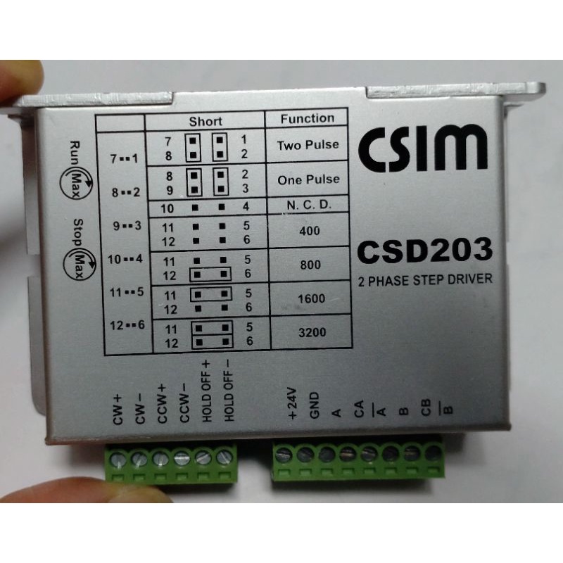 🌞二手現貨保固 CSIM 步進馬達驅動器 CSD203 入DC24V 內建馬達停止自動降電流功能 PWM數位化線路結構 | 蝦皮購物