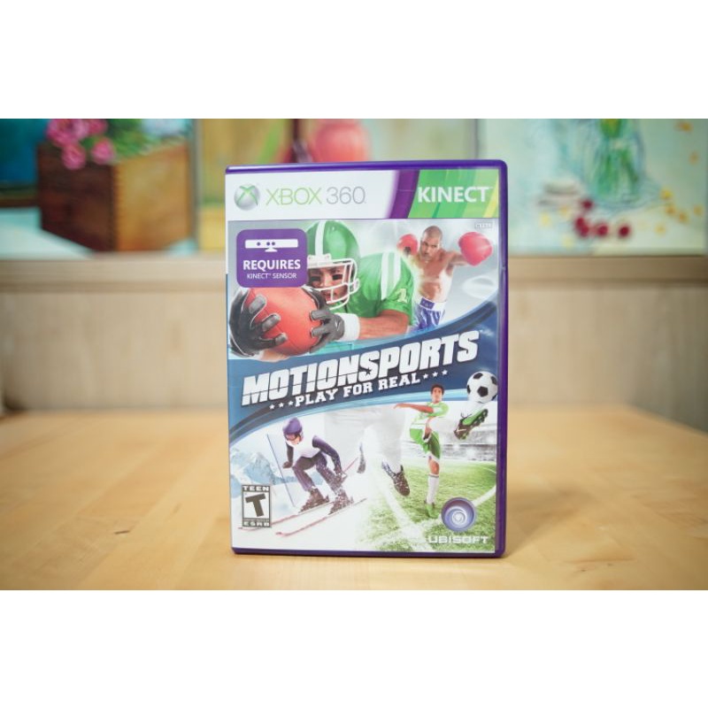 可刷卡 『美版』 體感運動 MOTION SPORTS Xbox360 遊戲片 kinect | 蝦皮購物
