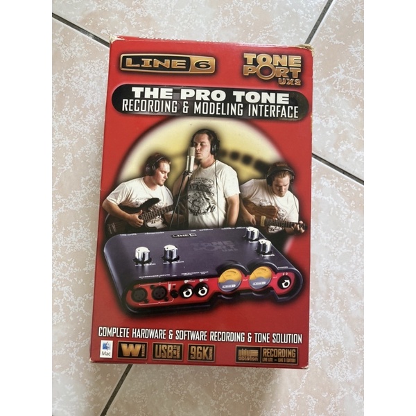 LINE 6 LINE6 Toneport UX2 USB 錄音卡 錄音介面 效果器 | 蝦皮購物