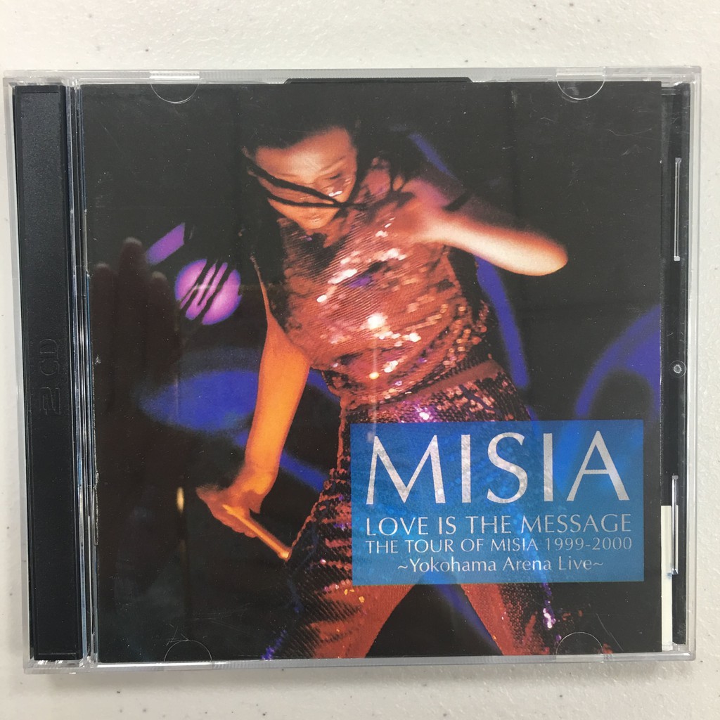 Misia 米希亞 愛的訊息 1999-2000 巡迴演唱會紀實 極新二手 2VCD | 蝦皮購物