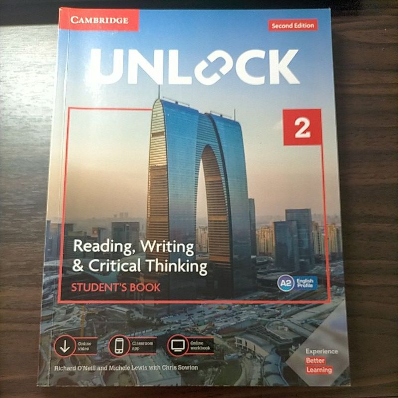 Cambridge unlock 2 student's book 大學英文用書 | 蝦皮購物