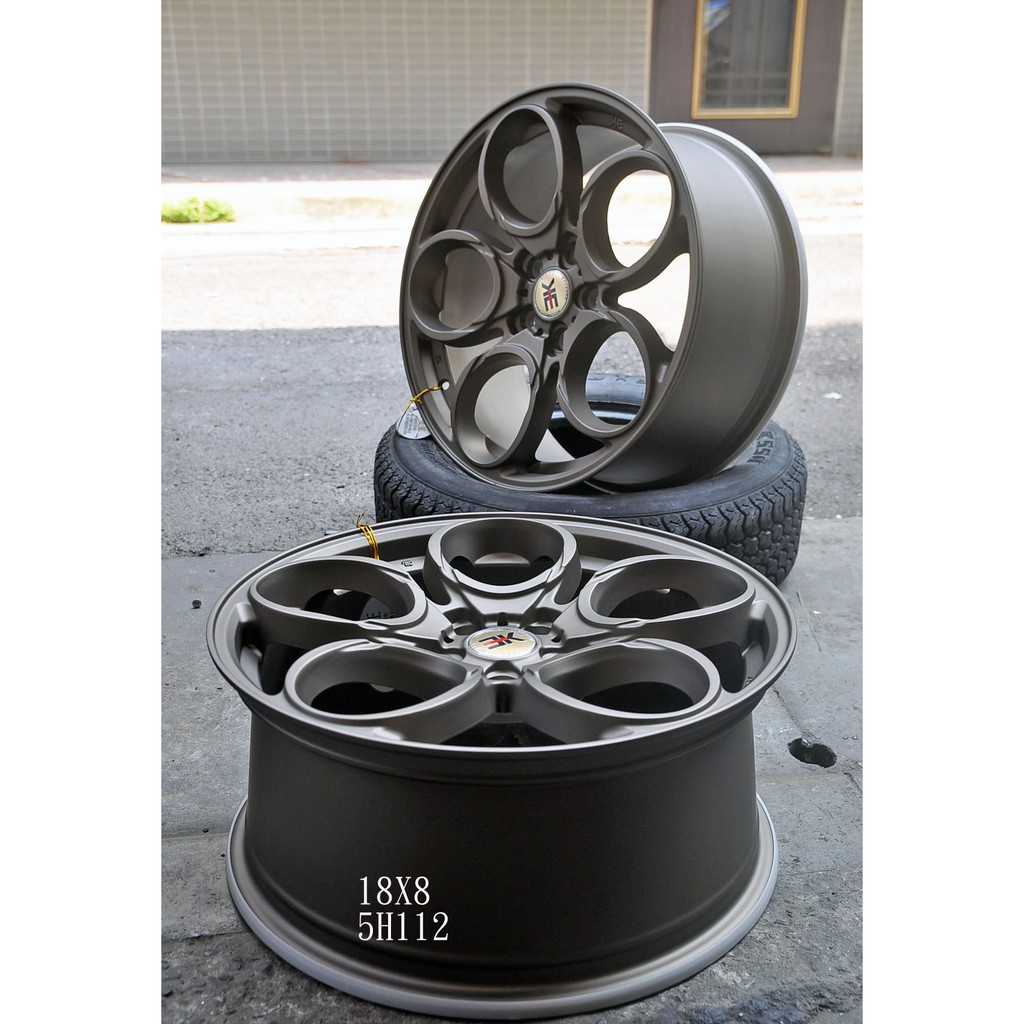 EK旋壓製程 18X8 5H112 ET42 VW AUDI BENZ | 蝦皮購物