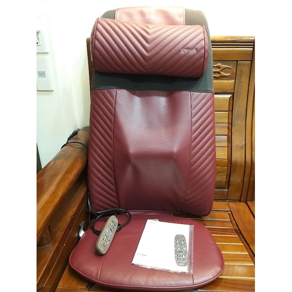 OSIM uJolly 按摩器 背背樂 OS-260 紅色 背樂樂 按摩椅墊 肩頸按摩 | 蝦皮購物