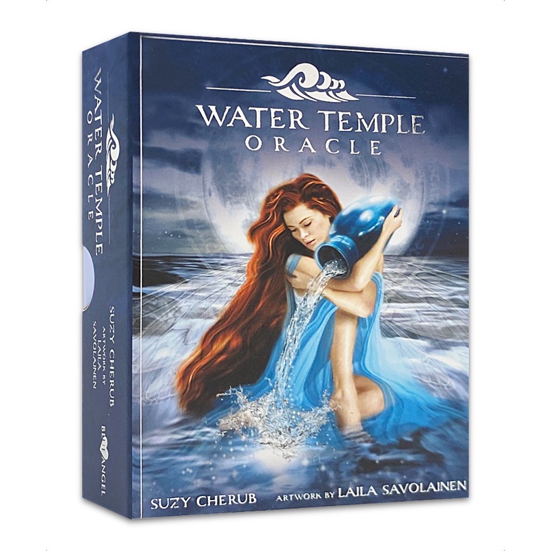 水神殿諭言卡,贈中文翻譯｜Water Temple Oracle,補給、繁榮和流動【左西】 | 蝦皮購物