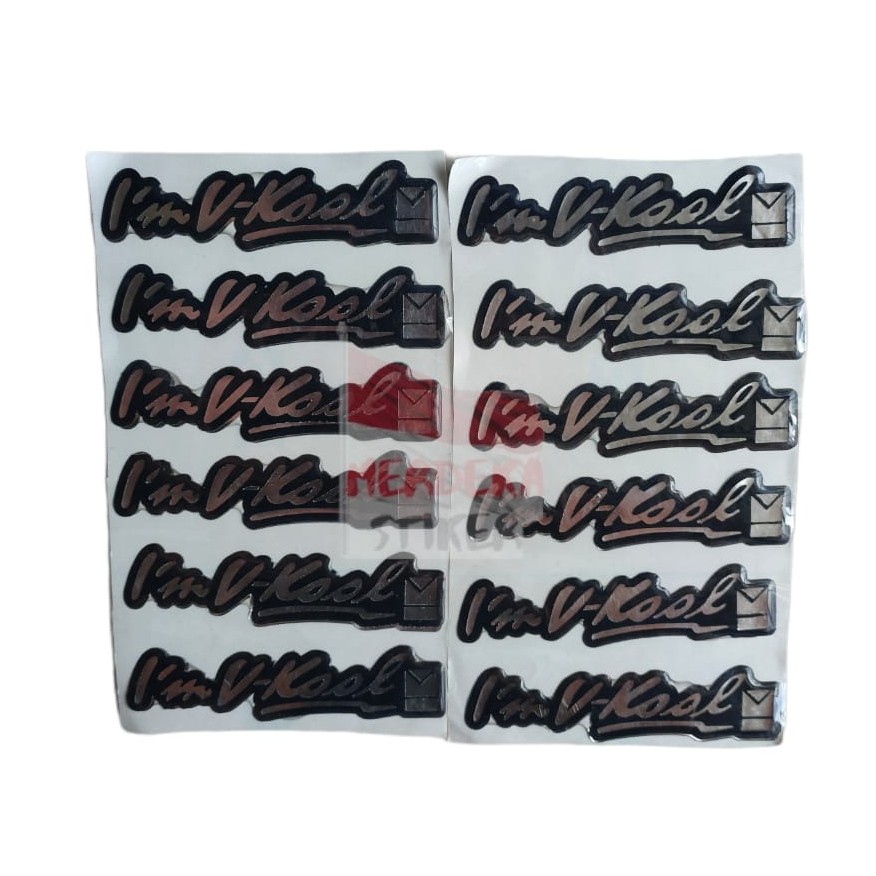 Imvkool 我是 V-KOOL 標誌貼紙 | 蝦皮購物
