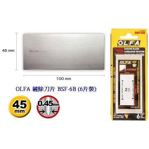 +富福里+ OLFA BSF-6B 刮刀、 鏟除刀(6片裝)(適用BSR-200、 BSR-300刀) | 蝦皮購物