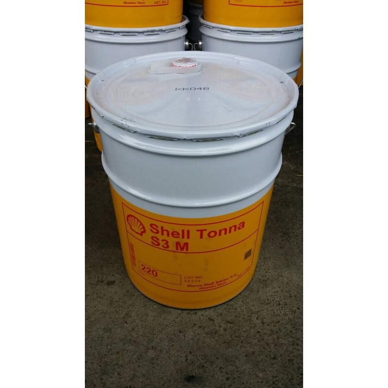 【殼牌Shell】Tonna S3 M 220，機床/液壓及滑軌兩用油、20公升裝【滑道/液壓-系統共用】 | 蝦皮購物