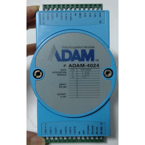 🌞二手現貨保固 ADVANTECH 研華 ADAM-4024 入RS-485 出V.mA 數位遠端 I/O模組 轉換器 | 蝦皮購物