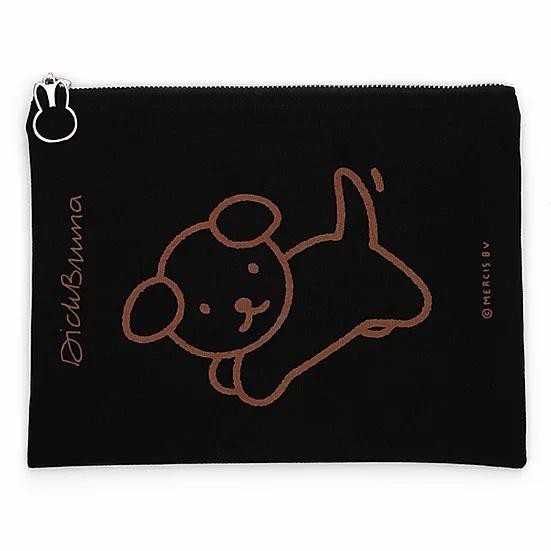 ZERO PER ZERO Miffy Cotton Pouch/ Snuffy Black eslite誠品 | 蝦皮購物