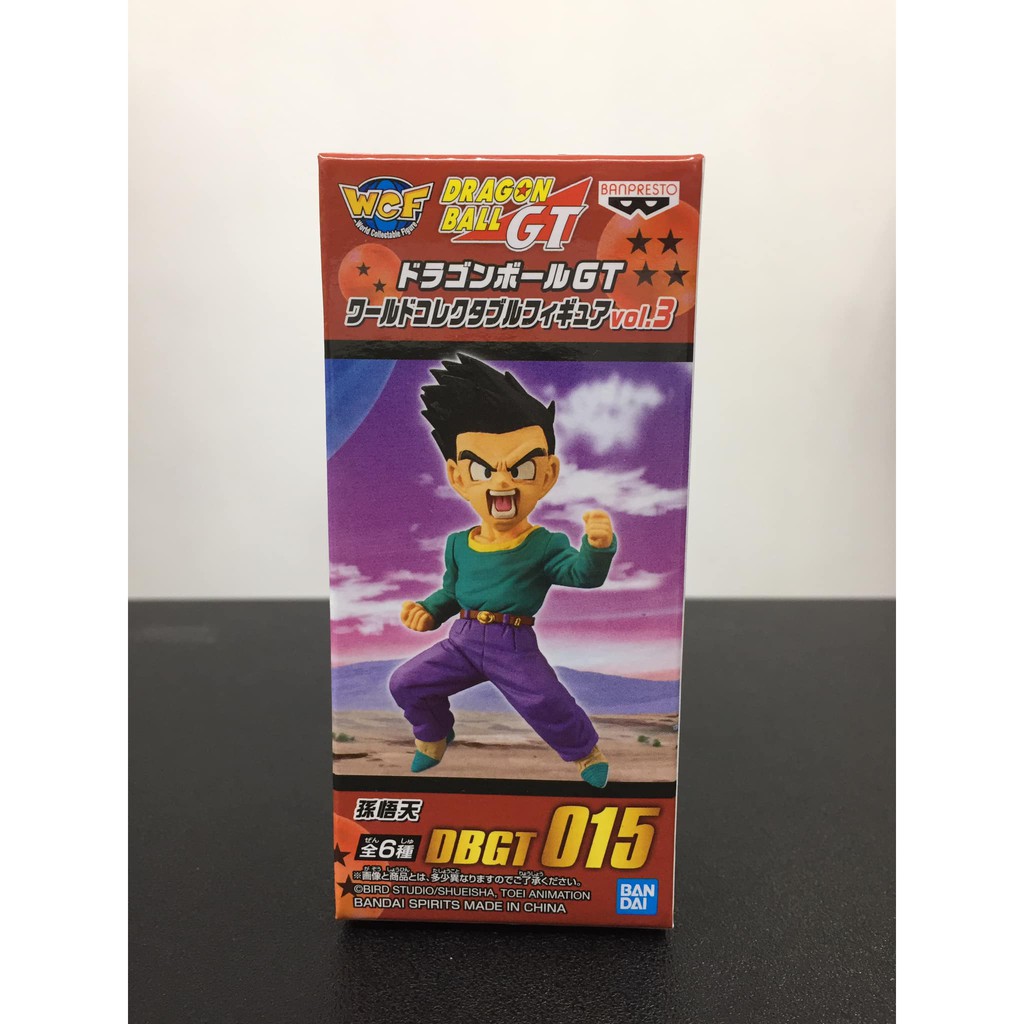 現貨 代理版 七龍珠 WCF GT VOL.3 單售 悟天 | 蝦皮購物