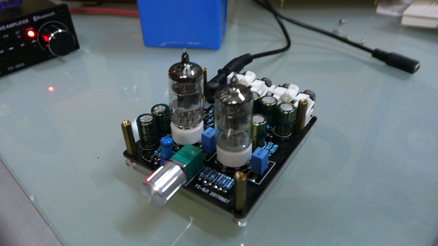 [添購]新款 美國 GE 5654 6J1 6J3 前級 後級 合併機 TDA7377 真空管 放大器 直流12V | 蝦皮購物