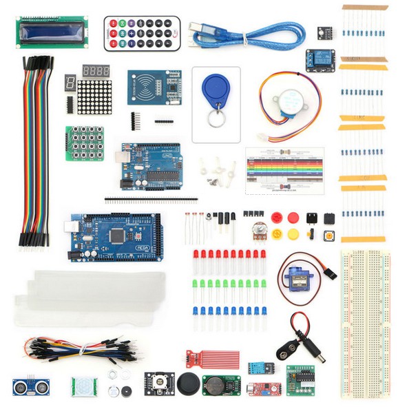 【FastgoShop】Arduino UNO R3 RFID kit + 升級版MEGA 2560 R3套件 | 蝦皮購物