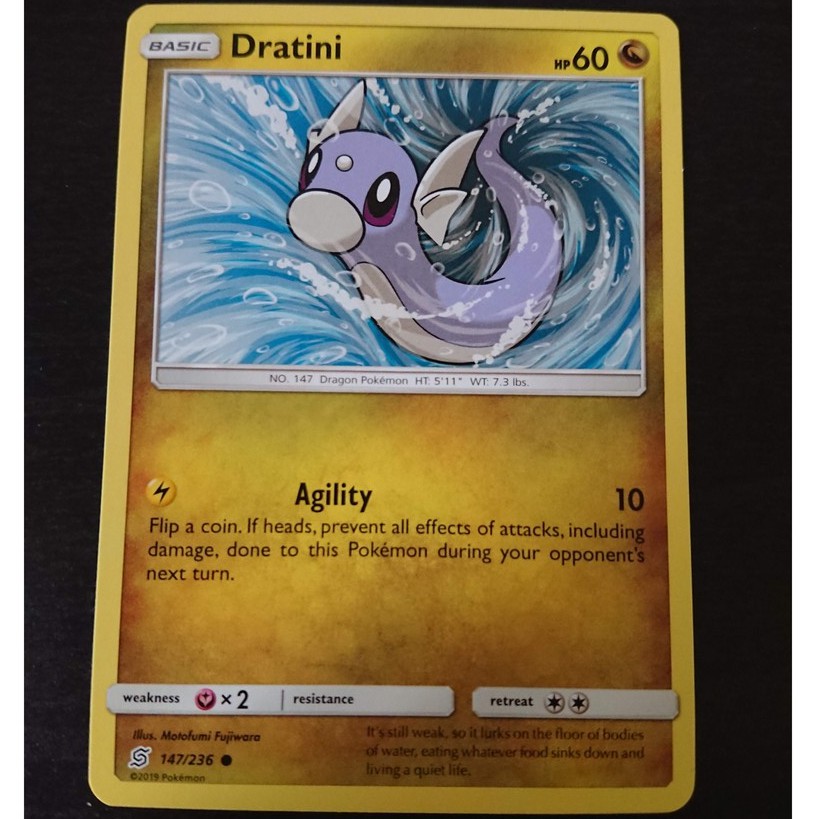 『Micky Lab』美版 Pokemon TCG SM11 147/236 Dratini | 蝦皮購物