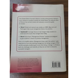 【小太陽】Management (12th edition) PEARSON 管理學 第12版 | 蝦皮購物