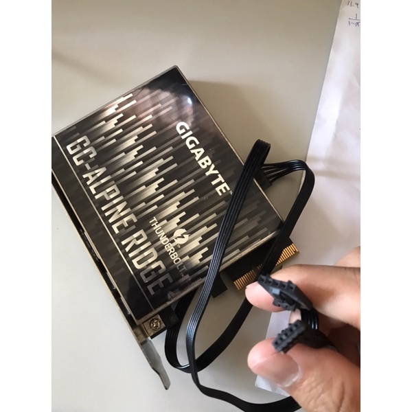 技嘉gigabyte 雷電擴充卡 GC-ALPINE RIDGE | 蝦皮購物
