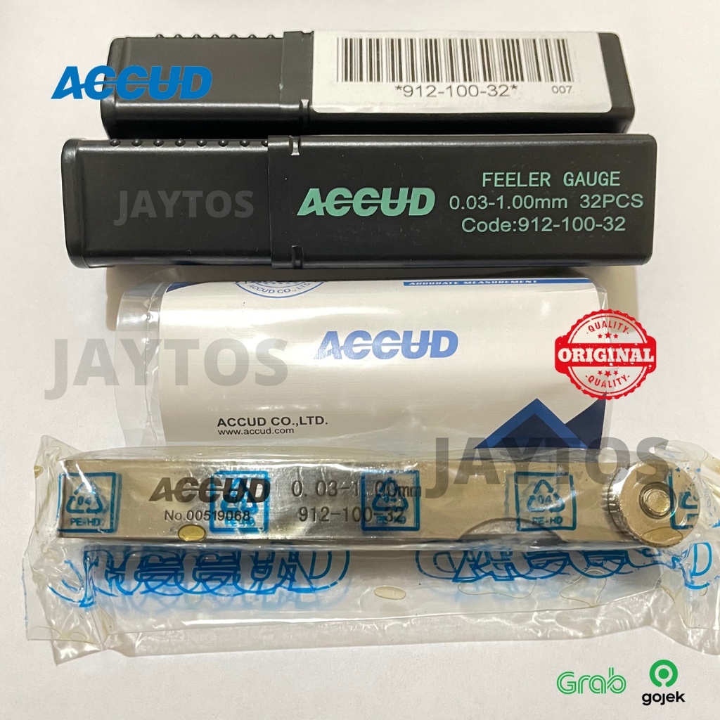 Accud FEELER GAGE FEELER 量規測量工具間隙 32 原裝奧地利 | 蝦皮購物
