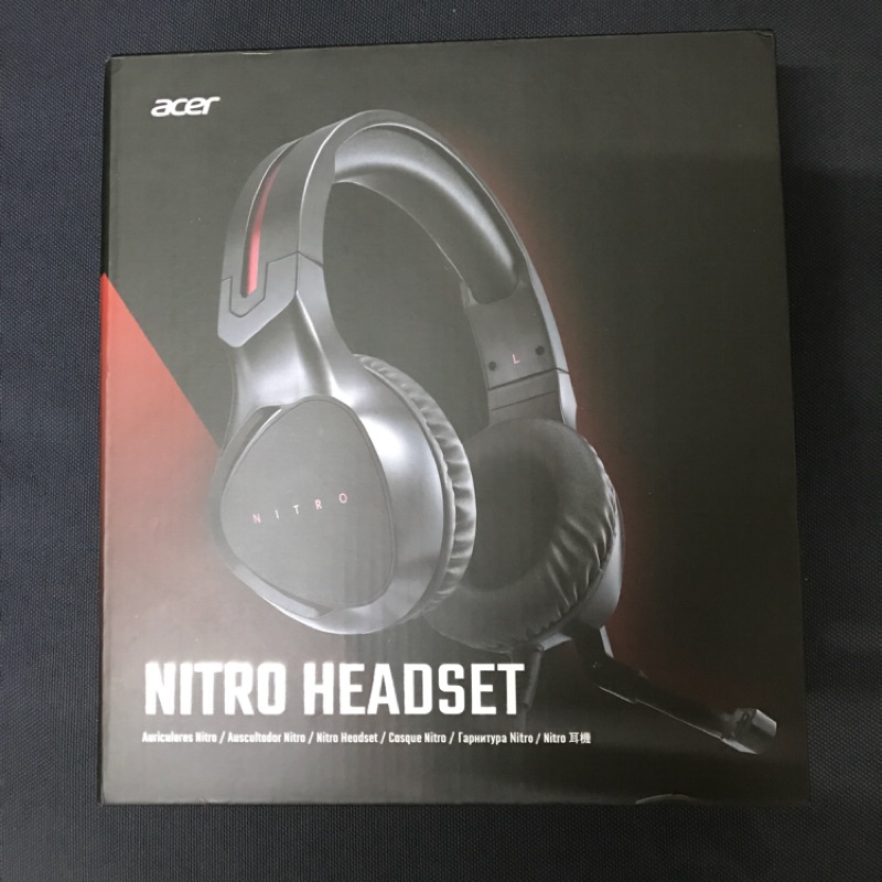 【Acer】Nitro Headset 耳罩式 電競耳機麥克風 | 蝦皮購物