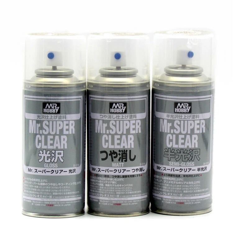 【詠揚模型玩具店】GUNZE 郡氏 GSI 油性 透明 保護漆 B513光澤 B514 消光 B516 半光澤 噴罐 | 蝦皮購物