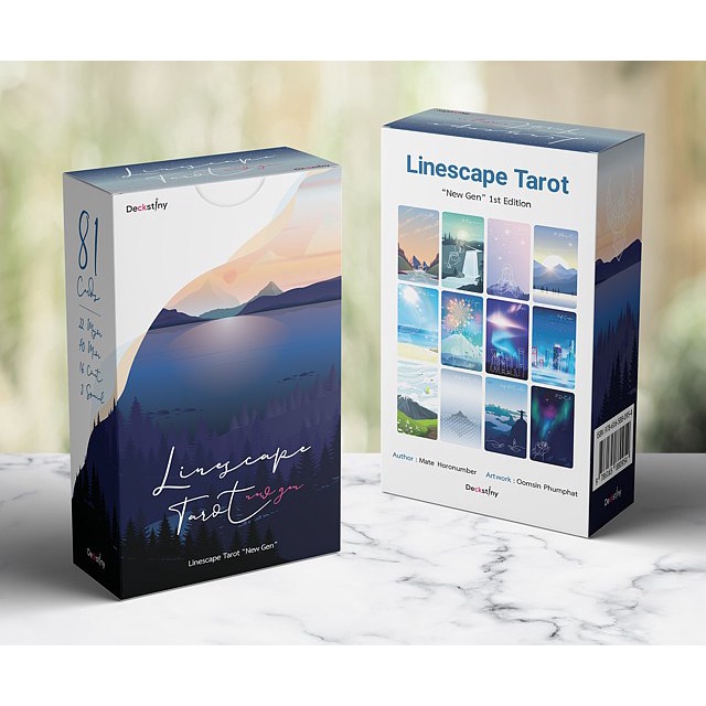 A215【佛化人生】現貨 新版 Linescape Tarot 旖旎風光塔羅牌 私人發行 鍍銀邊設計 | 蝦皮購物