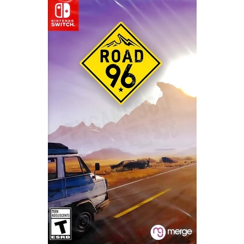 【全新未拆】任天堂 SWITCH NS 九十六號公路 96號公路 冒險遊戲 公路之旅 ROAD 96 中文版 台中 | 蝦皮購物