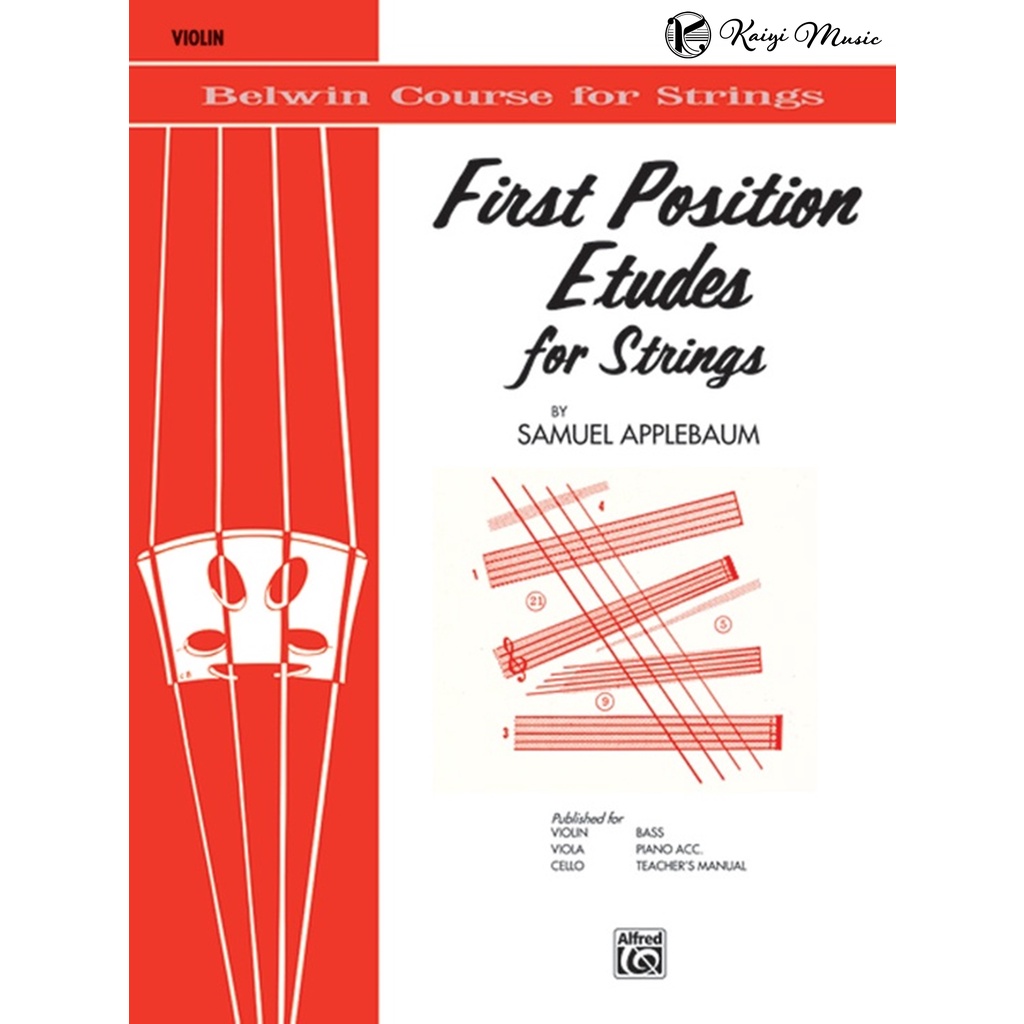 【凱翊 | AF】String Builder 小提琴第一把位練習曲 First Position Violin | 蝦皮購物