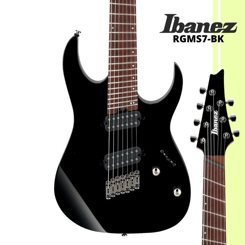 【LIKE MUSIC】Ibanez RGMS7-BK 7弦電吉他 全新公司貨 RG 扇形指板 雙雙拾音器 | 蝦皮購物