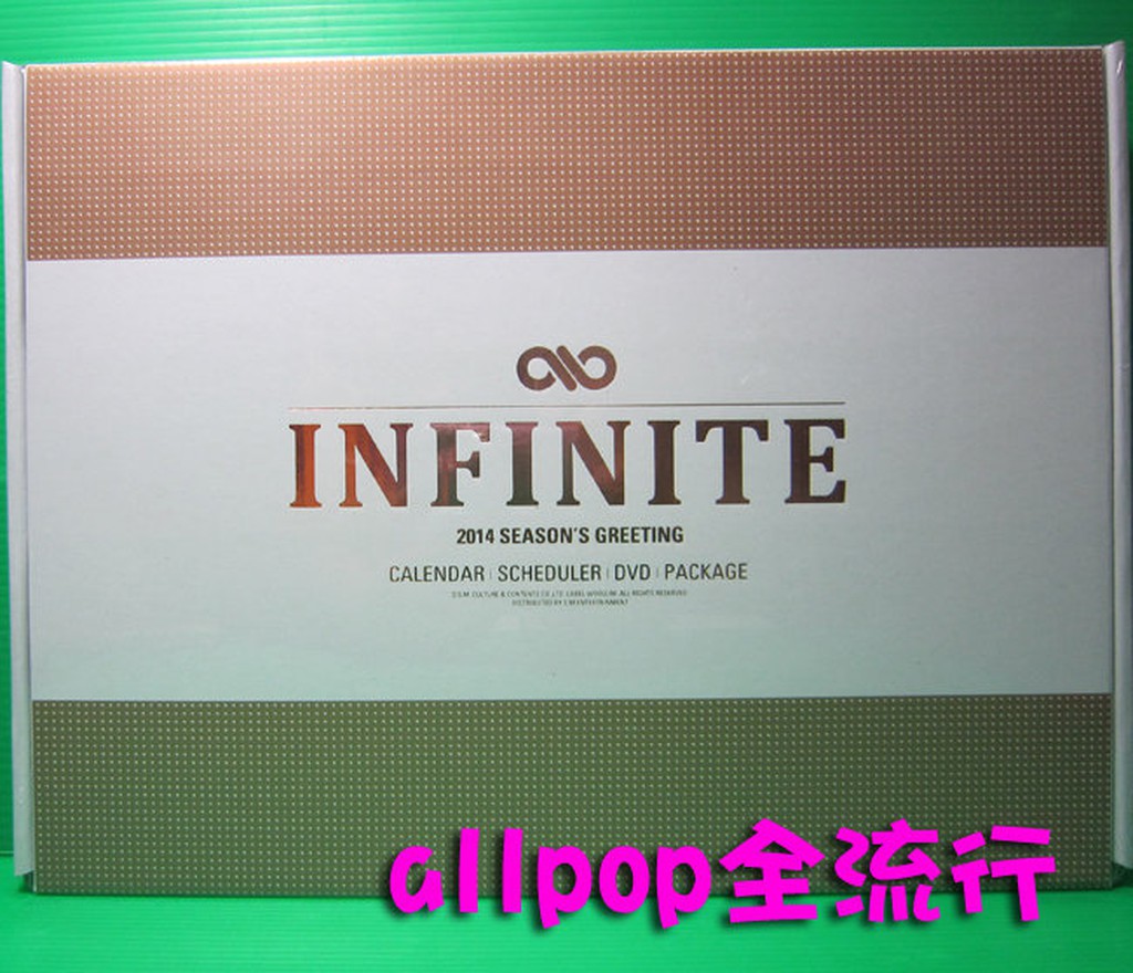 ★allpop★ INFINITE [ 2014 桌曆組+DVD ] Season Greeting | 蝦皮購物