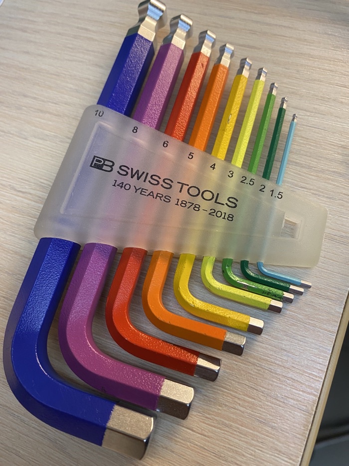 可代購 瑞士 PB Swiss tools 六角板手PB 212 LH-6 7支款 圓頭、平頭 迷你 | 蝦皮購物
