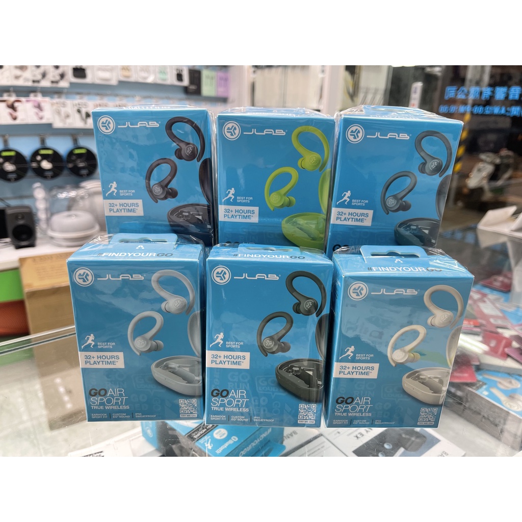禾豐音響 JLab Go Sport+ type-c 通話降噪 IPX55 運動 真無線 藍芽 耳機 | 蝦皮購物