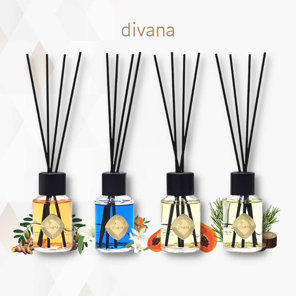 現貨+預 泰國 Divana Room Fragrance Diffuser 60ml 擴香 香氛 室內擴香 暹邏貓泰泰 | 蝦皮購物