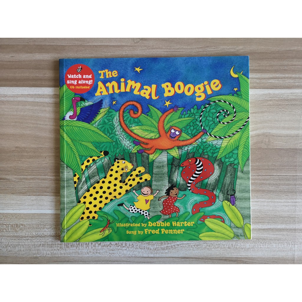 【廖彩杏書單】The Animal Boogie +CD 正版二手英文書低價出清 | 蝦皮購物