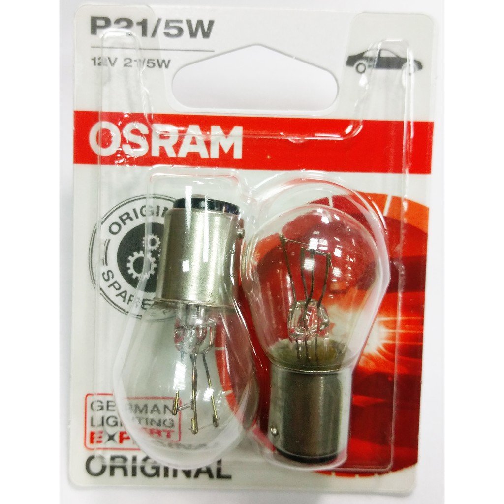 【晴天】OSRAM 7528 12V 21/5W 雙芯燈泡 清光 黃光 汽車 煞車燈 剎車燈 方向燈 歐司朗 | 蝦皮購物