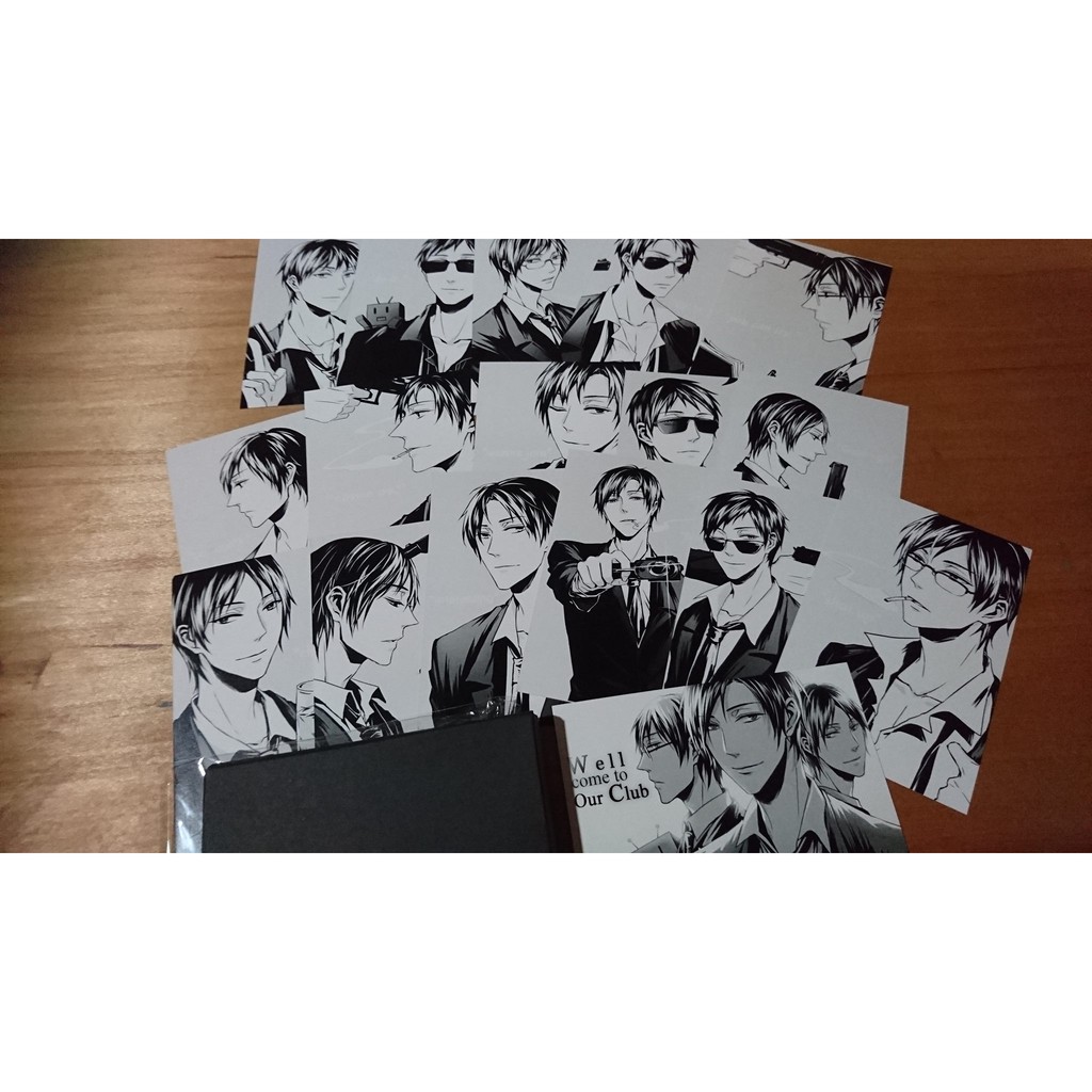 『全新/同人』全職高手 President PARO明信片組 / chloe [梨園] /葉修 黃少天 喻文洲 王杰希 | 蝦皮購物