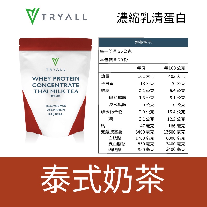 現貨!【 Tryall 】乳清蛋白 500g 1KG 袋裝 低糖 精選超人氣口味 高蛋白 濃縮乳清 分離乳清 健身 重訓 | 蝦皮購物