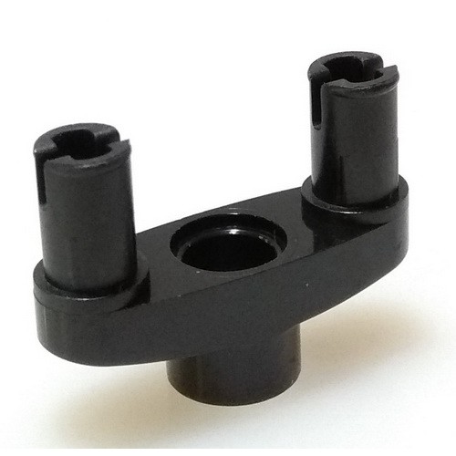 15461 6055630 46189 黑色 雙插銷 圓孔 連接器 科技[正版LEGO 樂高類] | 蝦皮購物