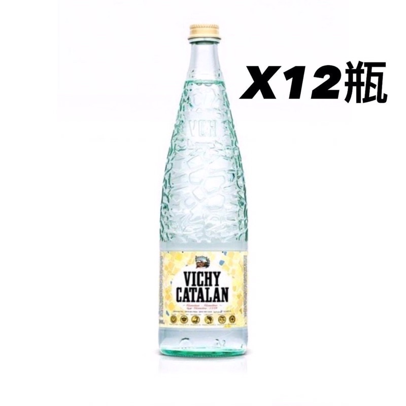 西班牙 維奇嘉泰蘭 天然微鹹氣泡礦泉水1000ML 12瓶 [JENPIN饌] | 蝦皮購物