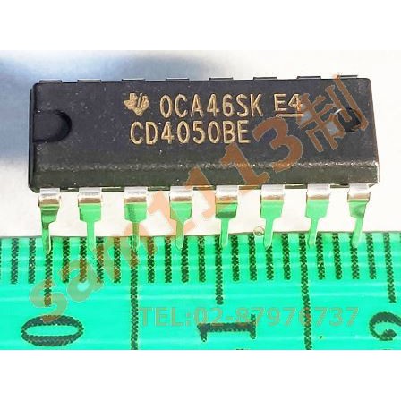 113邏輯閘 CD4050 BE DIP-16 TI 十六進緩衝 HEF4050 MC14050 >>10個 | 蝦皮購物