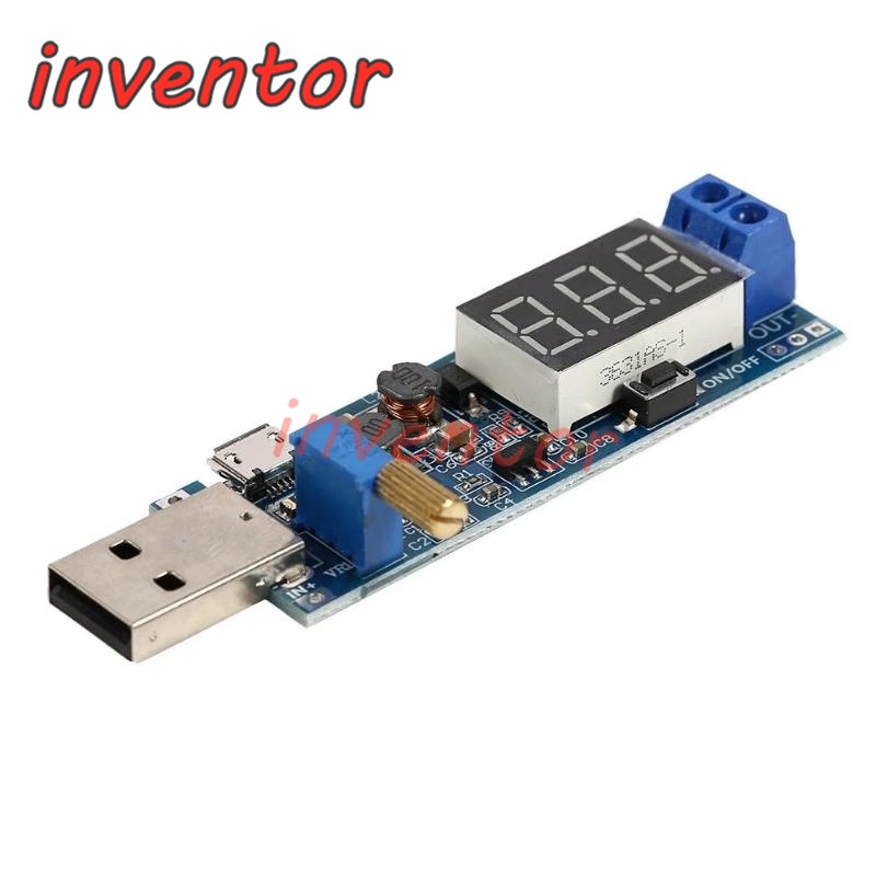 DC-DC 5V轉3.3V 9V 12V 24V USB升壓降壓電源模塊升壓轉換器 可調輸出DC 1.2V-24V | 蝦皮購物