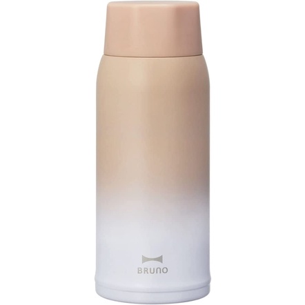 日本 BRUNO 不銹鋼保冷保温瓶 中(350ml) 晨灰色 BHK271-DGY | 蝦皮購物