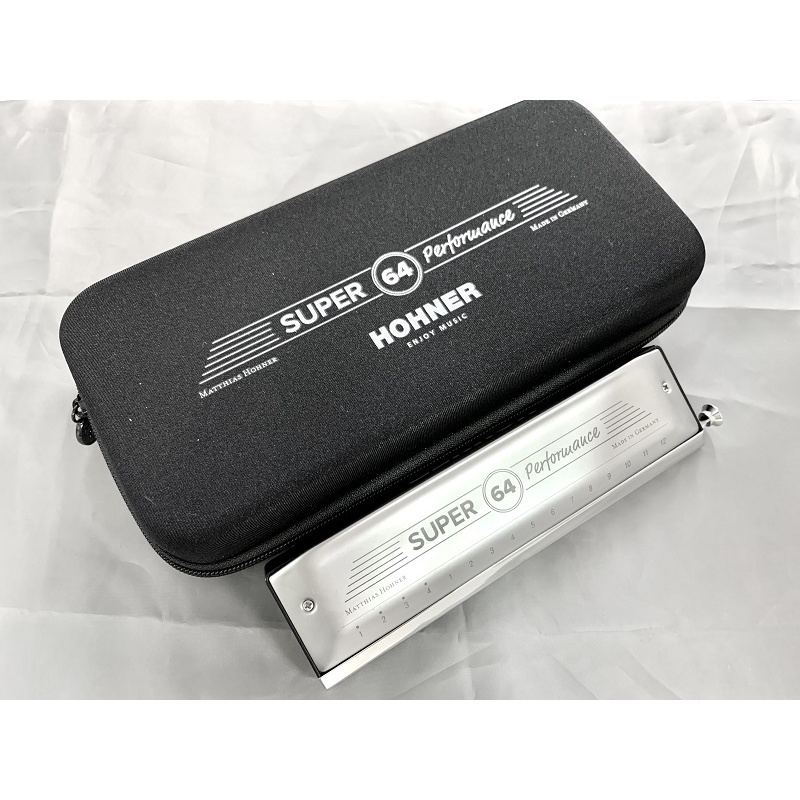 【音和樂器口琴專賣店】德國HOHNER Super64 16孔半音階口琴；可自由調整彈簧張力，溫暖飽滿的音色 | 蝦皮購物