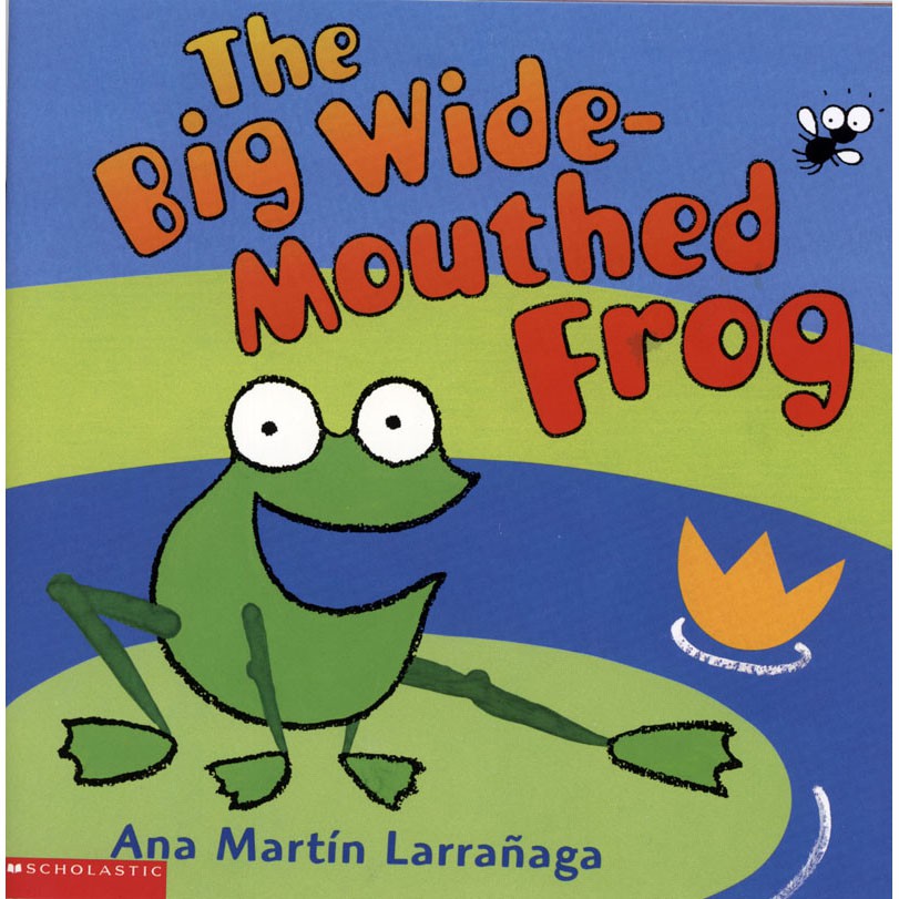 THE BIG WIDE-MOUTHED FROG｜英文故事繪本童書外文書原文書故事書【麥克兒童外文書店】 | 蝦皮購物