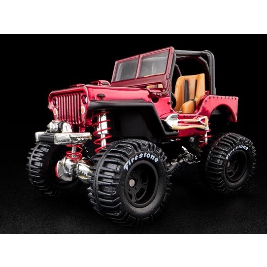 [玩三工作室]Hot Wheels RLC 紅線會員 1944 Willys MB Jeep Red | 蝦皮購物