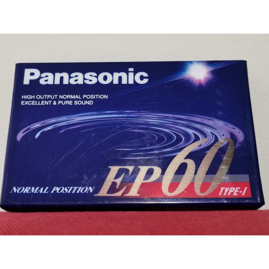 全新松下空白錄音帶 (音樂專用) Panasonic EP60 | 蝦皮購物