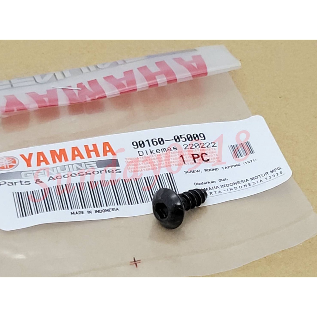 YAMAHA 車系 原廠 90160-05009 內六角圓頭攻螺絲 山葉正廠零件 | 蝦皮購物