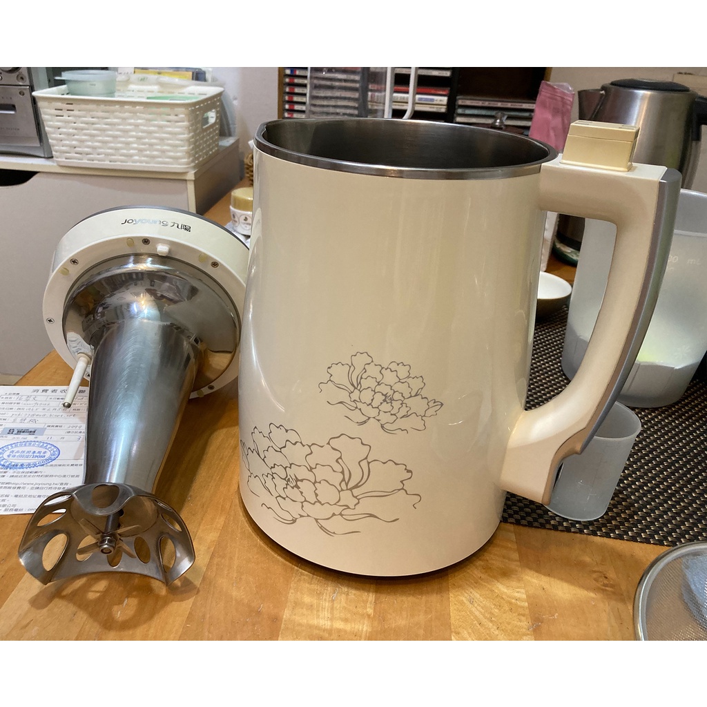 九陽豆漿機 DJ13M-D09D 電壓110v 少用 功能正常，外觀新又乾淨 配件齊全(二手良品) | 蝦皮購物