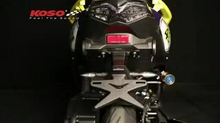 KOSO FORCE 155短版後牌照架 後牌架 含刀刃牌照燈 車牌架 機車後牌架 短版牌照架 牌照燈 | 蝦皮購物
